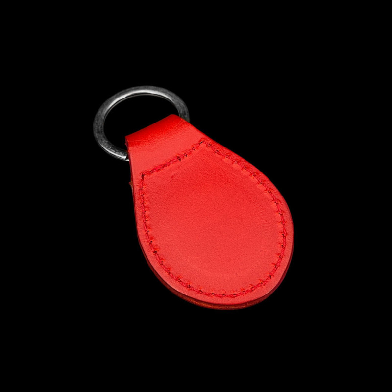 Alfa Romeo Keyring Red Leather