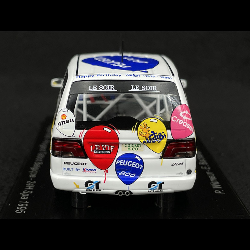 Peugeot 806 n° 86 24h Spa 1995 1/43 Spark 100SPA13