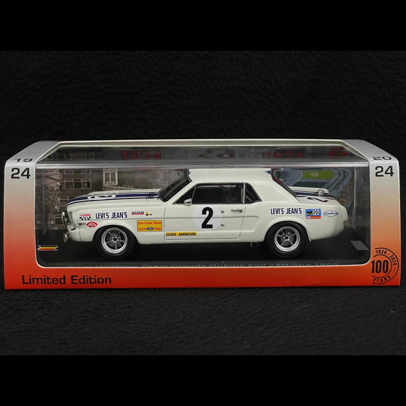 Ford Mustang n° 2 2nd 24h Spa 1968 1/43 Spark 100SPA03