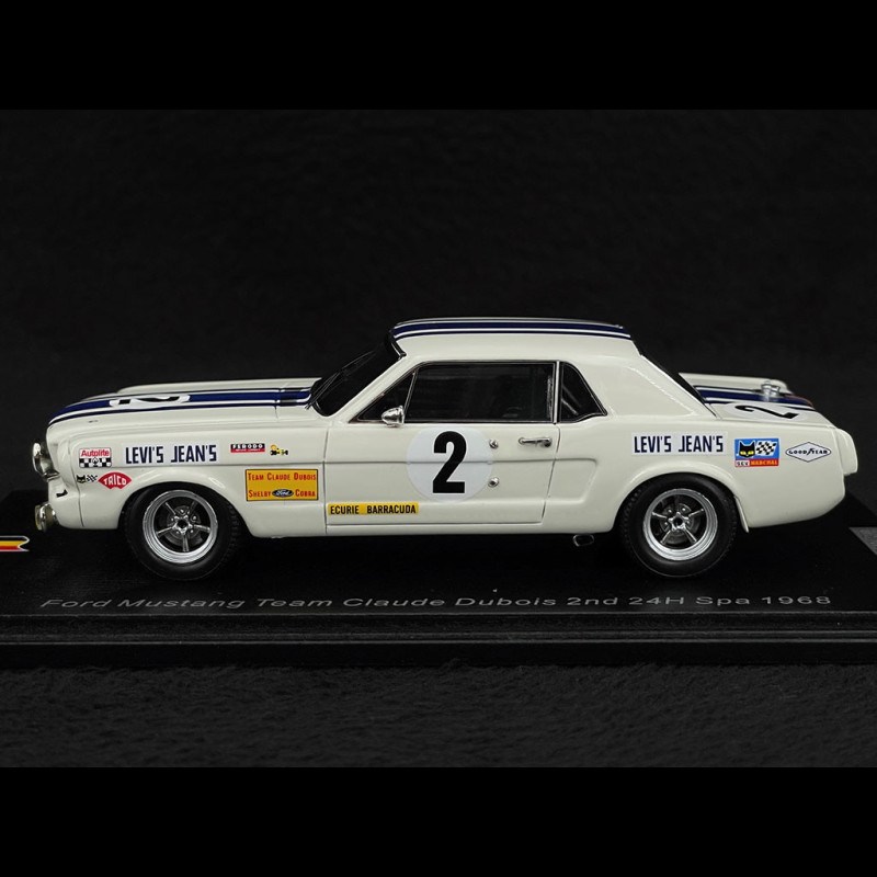 Ford Mustang n° 2 2nd 24h Spa 1968 1/43 Spark 100SPA03