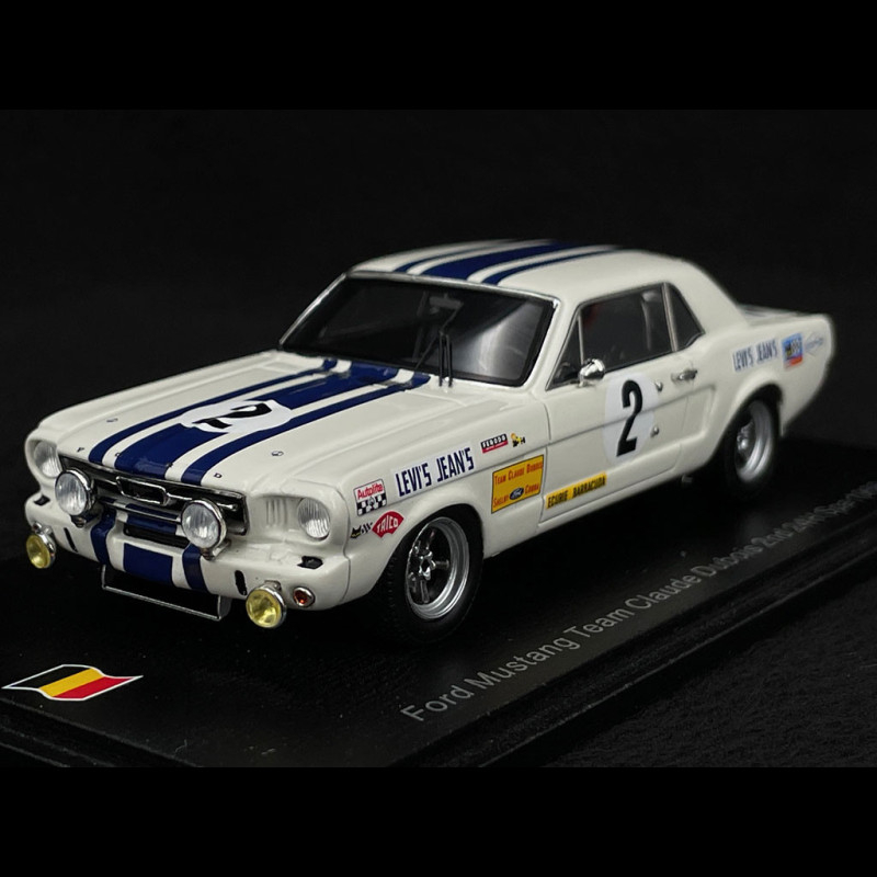 Ford Mustang n° 2 2nd 24h Spa 1968 1/43 Spark 100SPA03