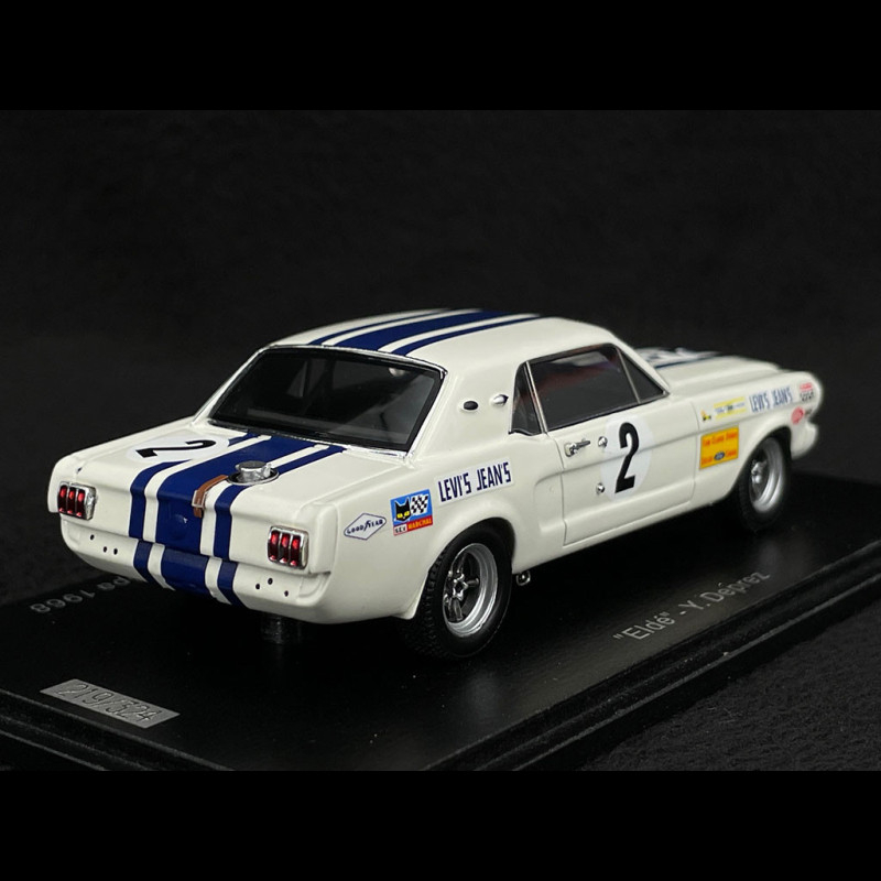 Ford Mustang n° 2 2nd 24h Spa 1968 1/43 Spark 100SPA03