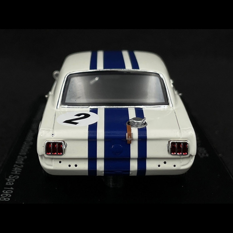 Ford Mustang n° 2 2nd 24h Spa 1968 1/43 Spark 100SPA03