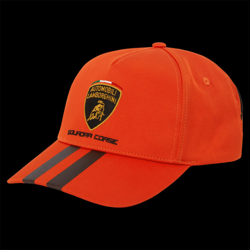Lamborghini Hat Squadra Corse Orange / Black LB18CAP2OR - Unisex