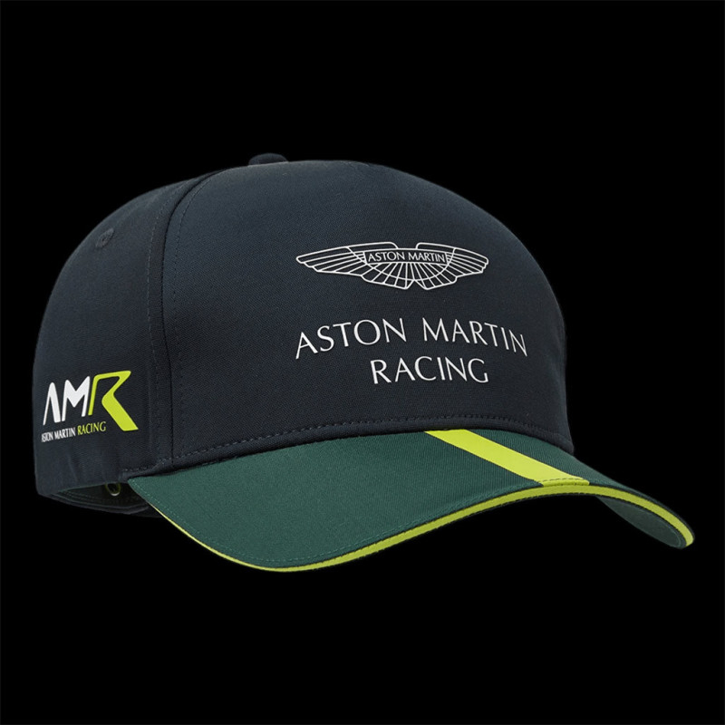 Casquette Aston Martin Racing AMR Team Noir / Vert A13TC - Mixte