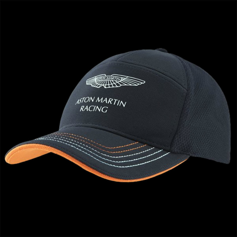 Casquette Aston Martin Racing Gulf Noir / Orange A10GTC - Mixte