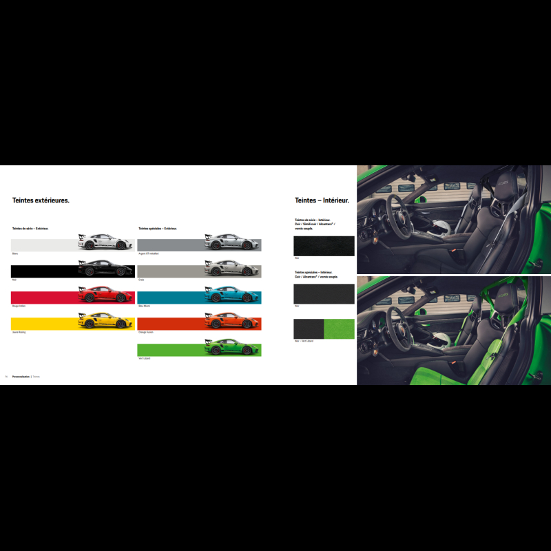Porsche Brochure 911 GT3 RS Prét à relever le challenge ? 05/2019 in ...