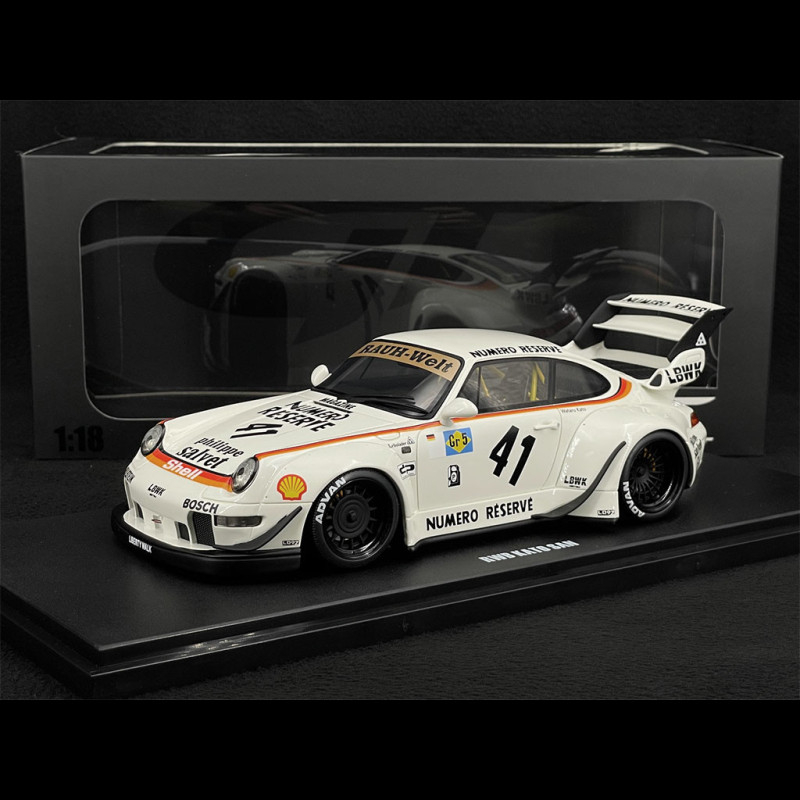 Porsche 911 RWB Kato-San Type 993 1993 Blanc 1/18 GT Spirit GT451