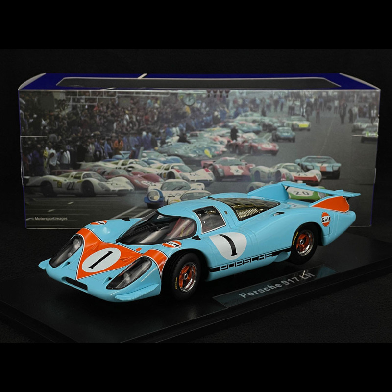 Porsche 917 LH n° 1 Gulf Presentation Londres 1969 John Wyer Automotive ...
