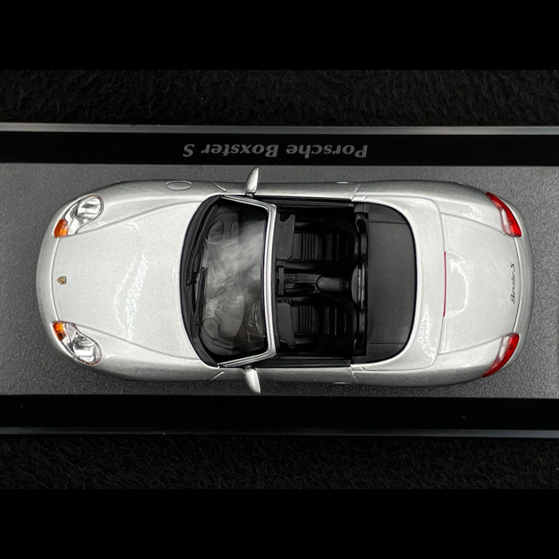Porsche Boxster Type 986 2002 Arctic Silver Metallic 1/43 Minichamps ...