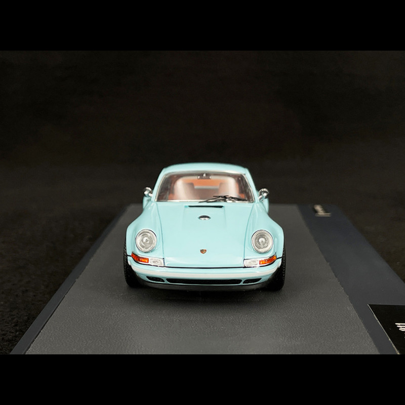 Porsche 911 Singer type 964 2014 Gulf blue 1/43 Matrix MX41607081