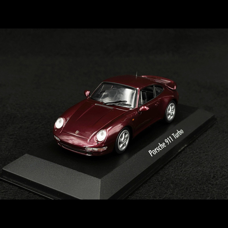 Porsche 911 typ 993 Turbo 1993 arena rot metallic 1/43 Minichamps 940069200