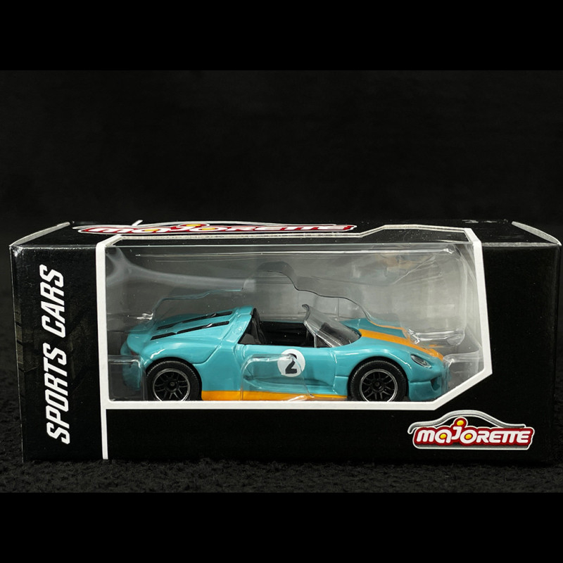 Porsche 918 Spyder n° 2 Racing Sports Premium Showbox Gulf blue ...