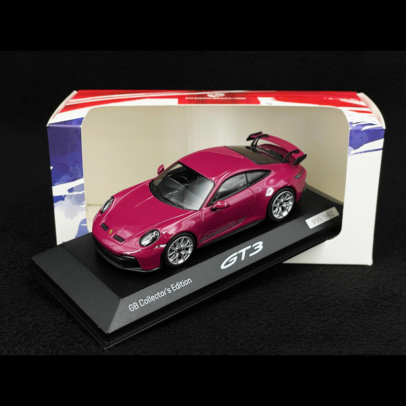 Porsche 911 GT3 Type 992 2021 Great Britain Edition Ruby Red 1/43 ...