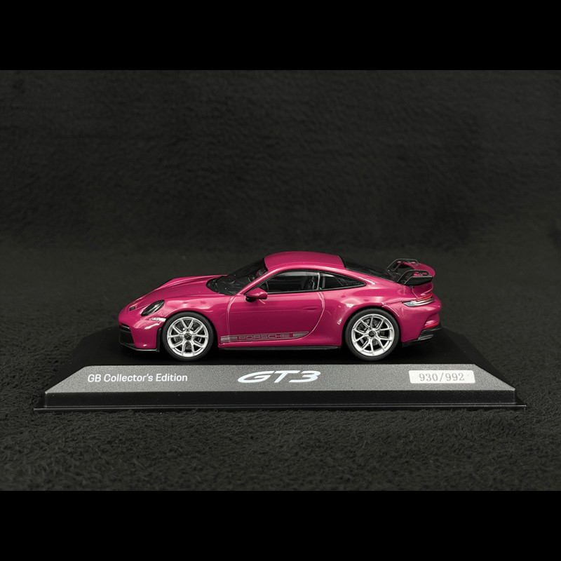 Porsche 911 GT3 Type 992 2021 Great Britain Edition Ruby Red 1/43 ...