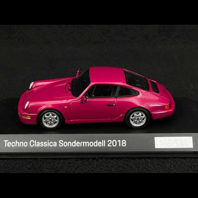 Porsche 911 Typ 964 30. jahrestag Techno Classica 2018 Rubystone 1/43 ...