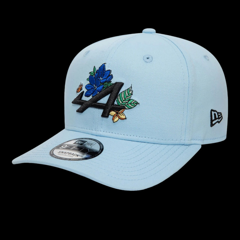 Alpine Hat F1 Team Floral Ocon Gasly Pastel Blue New Era 60566043