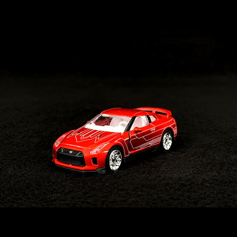 Nissan GTR Racing Sports Premium Showbox Rot Metallic 1/59 Majorette ...