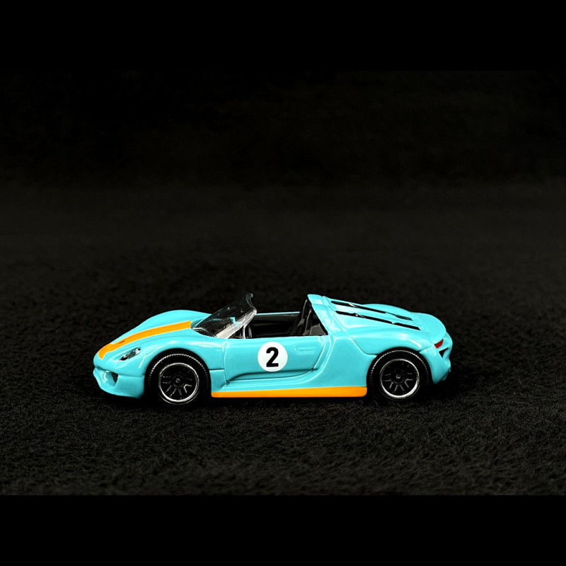 Porsche 918 Spyder n° 2 Racing Sports Premium Showbox Gulf blue ...