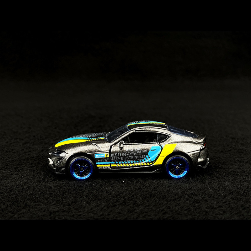 Toyota GR Supra Racing Sports Premium Showbox Grey / Yellow / Blue 1/59 ...