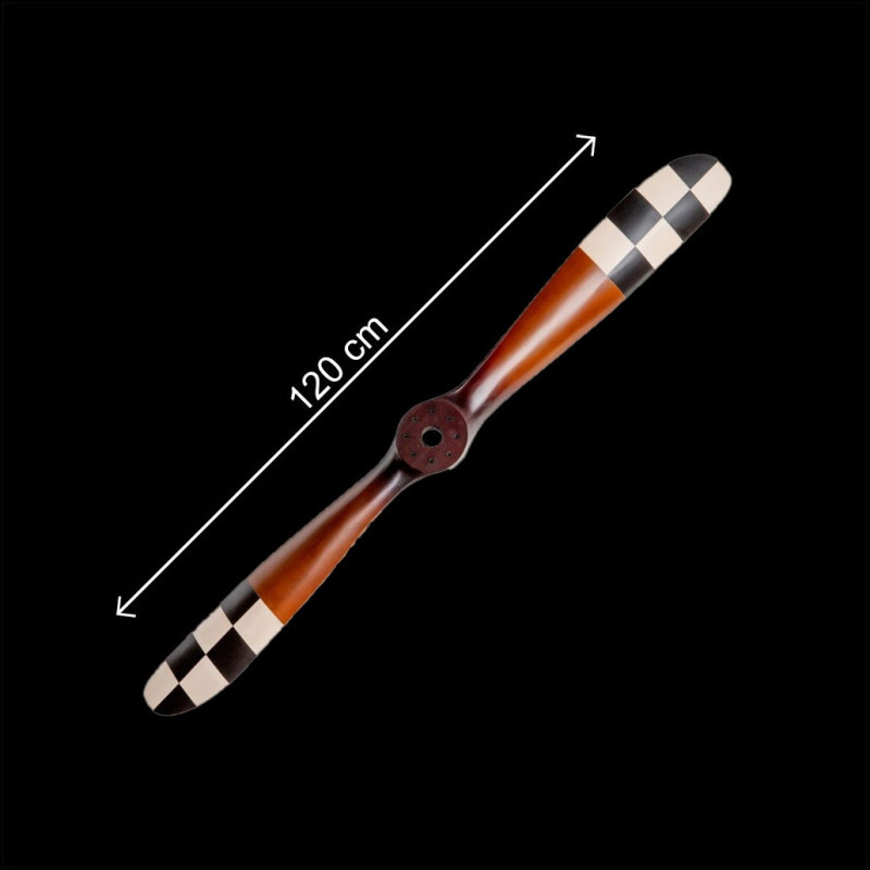 Hélice Vintage en Bois Barnstormer 120cm AP147