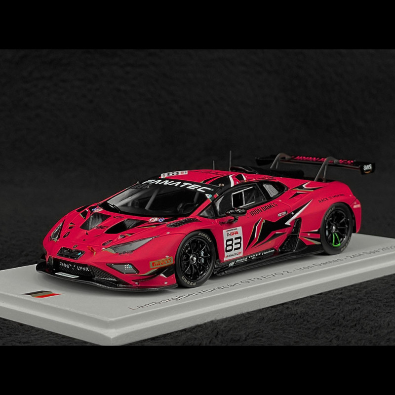 Lamborghini Huracan GT3 Evo 2 n° 83 Iron Dames 24h Spa 2023 1/43 Spark ...