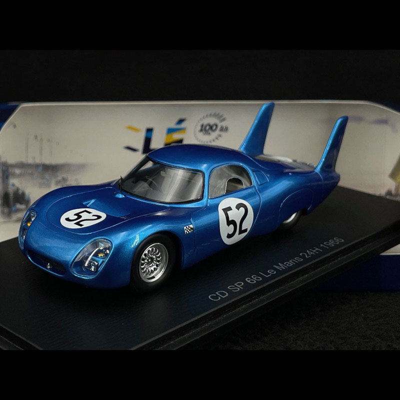CD Peugeot SP66 N° 52 24h Le Mans 1966 1/43 Spark S4596