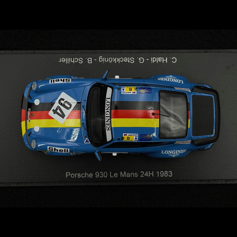 Porsche 911 Type 930 N° 94 24h Le Mans 1983 1/43 Spark S9855