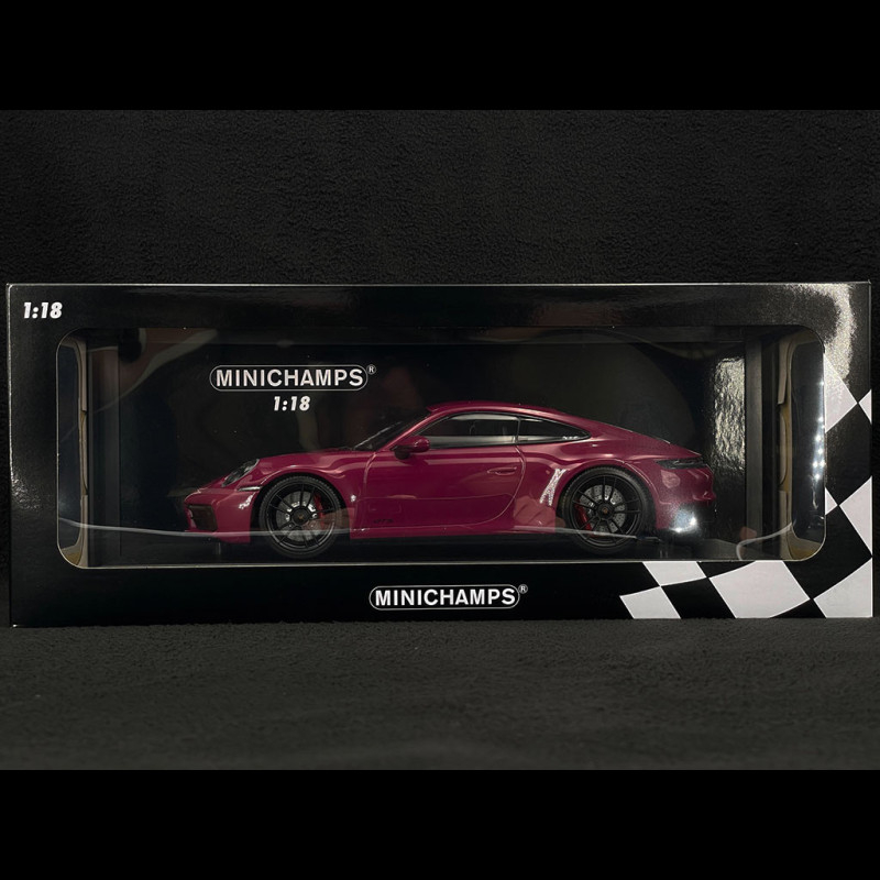 Porsche 911 Carrera 4 GTS Type 992 2020 Ruby Star Red 1/18 Minichamps ...