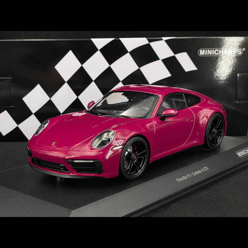 Porsche 911 Carrera 4 GTS Type 992 2020 Rouge Rubis 1/18 Minichamps ...