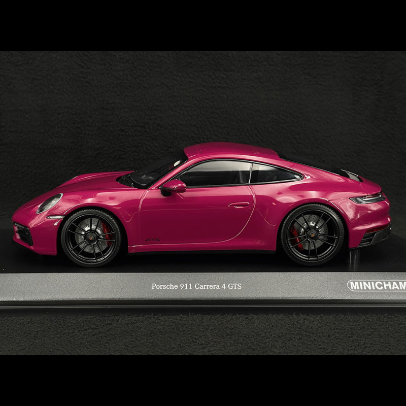 Porsche 911 Carrera 4 GTS Type 992 2020 Rouge Rubis 1/18 Minichamps ...