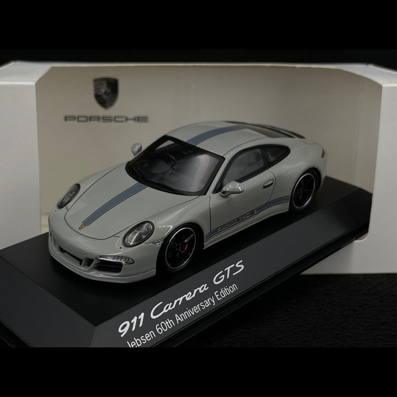 Porsche 991 Carrera GTS " 60 years Jebsen " 2015 grey 1/43 Spark ...