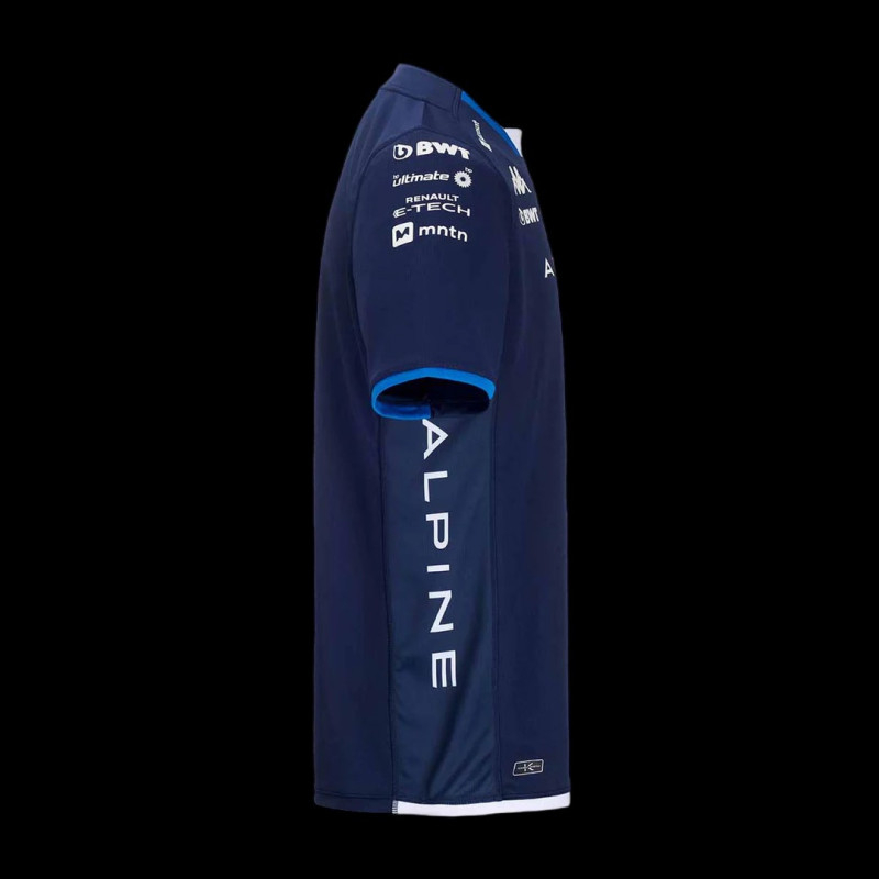 T-Shirt Alpine F1 Team France Kappa Bleu 381Z44W-A04 - homme