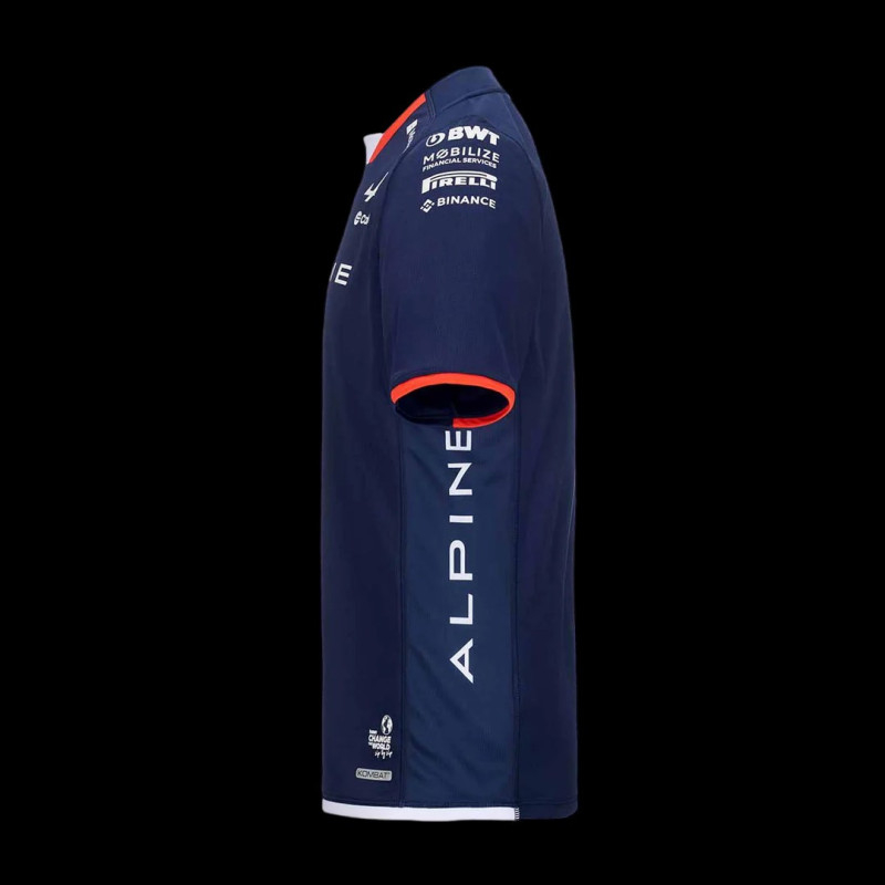 T-Shirt Alpine F1 Team France Kappa Bleu 381Z44W-A04 - homme