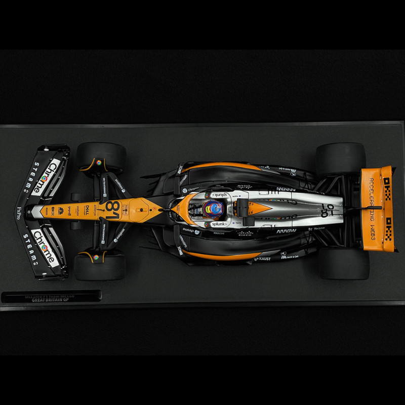 Oscar Piastri McLaren MCL60 N° 81 4th GP Great Britain 2023 F1 1/18 ...