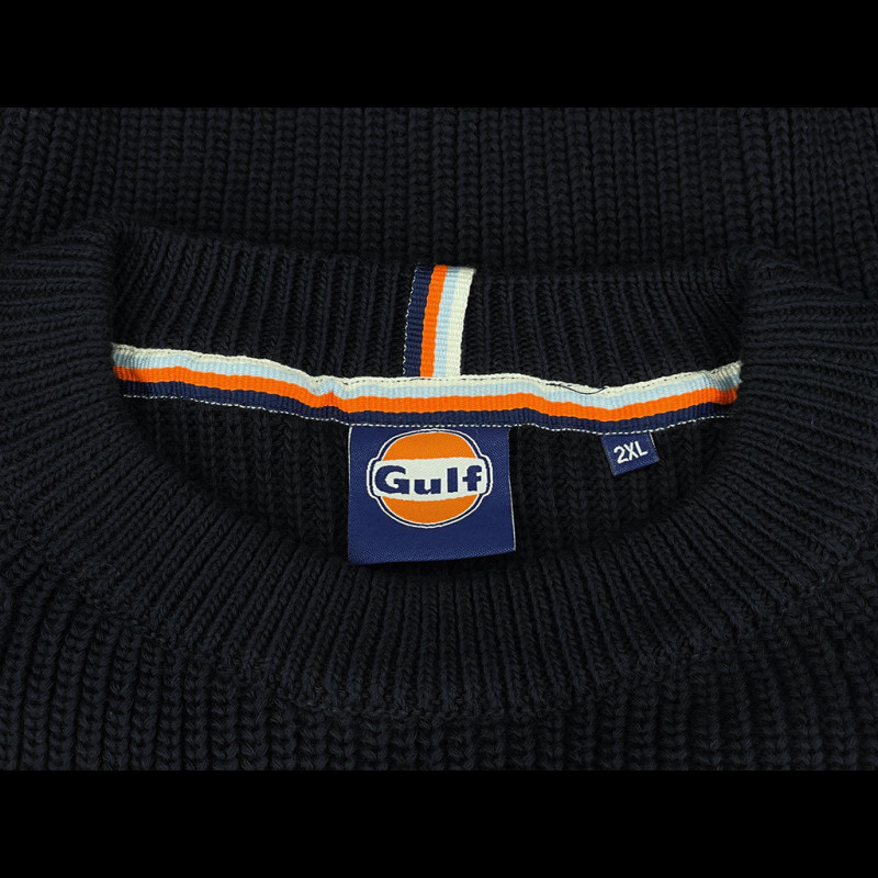 Gulf Pullover round collar Navy Blue GU242SWM01-100 - Male