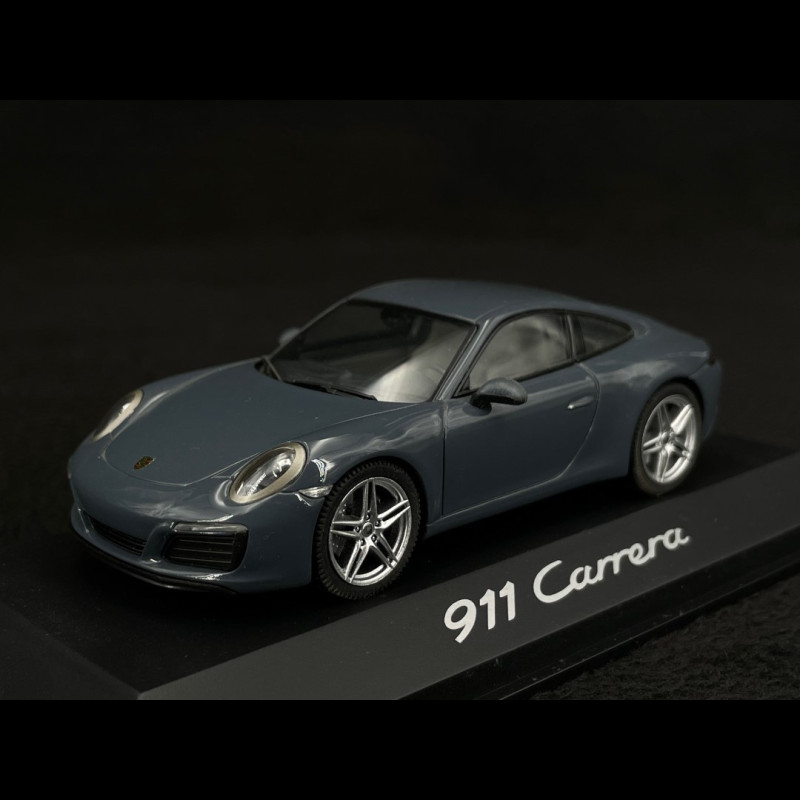 Porsche 911 Carrera type 991 phase II 2015 graphite blue 1/43 Herpa ...
