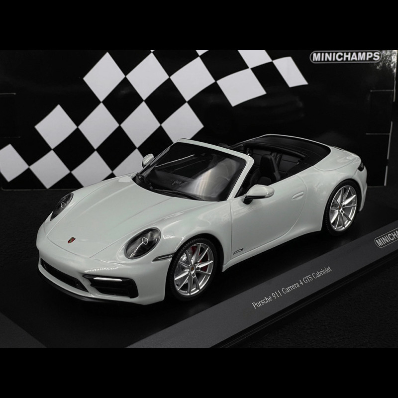 Porsche 911 Carrera 4 GTS Cabriolet Type 992 2020 Chalk Grey 1/18 ...