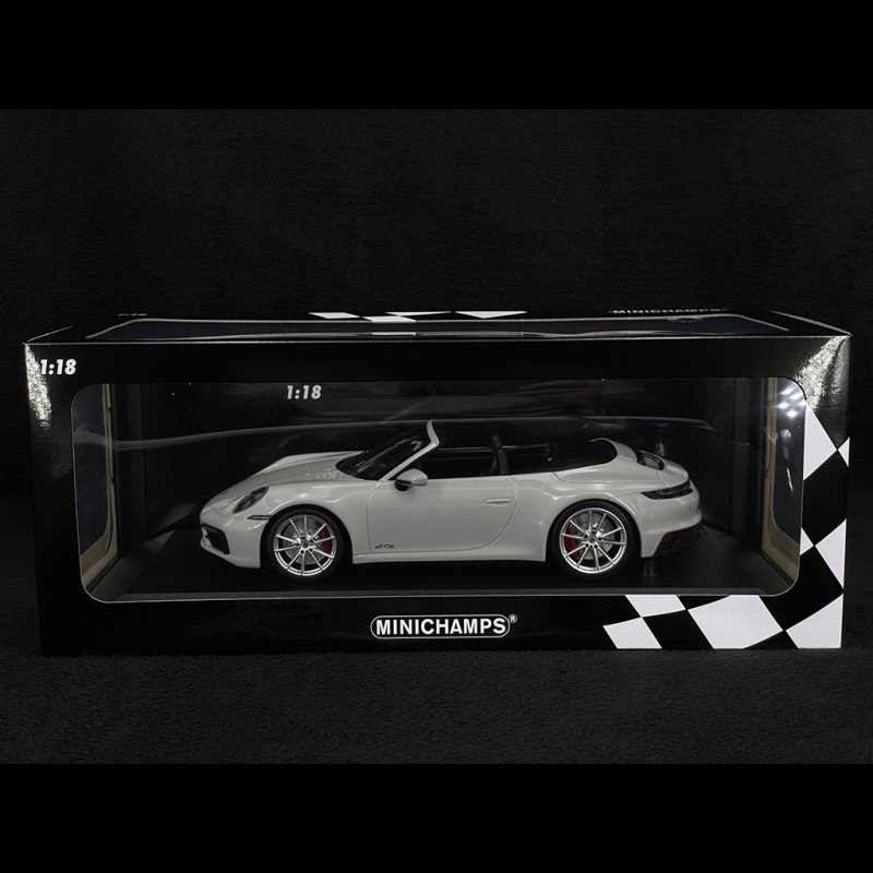 Porsche 911 Carrera 4 GTS Cabriolet Type 992 2020 Chalk Grey 1/18 ...