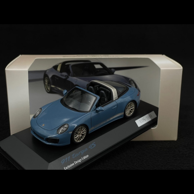 Porsche 991 Targa 4S Exclusive Design Edition 2016 Etna blue ﻿1/43 ...