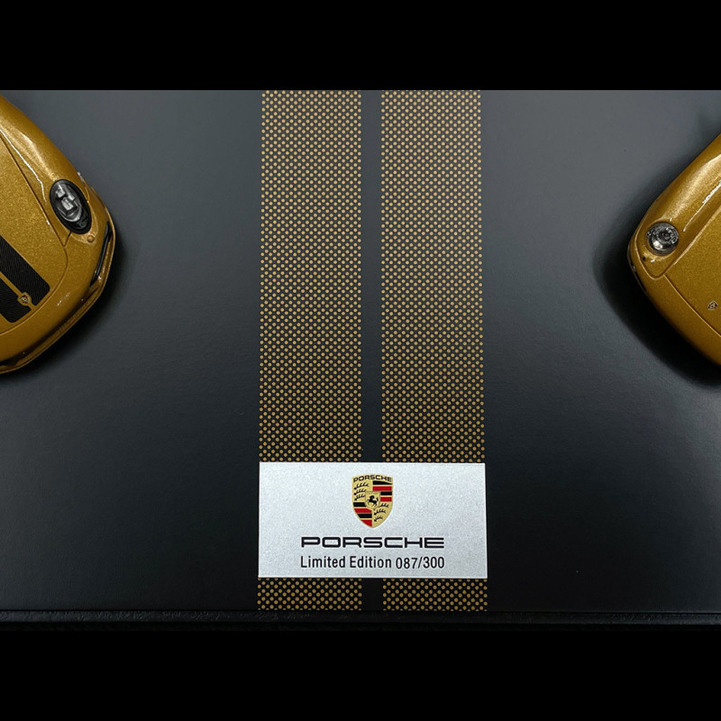 Set Porsche 911 Turbo Gold Porsche Classic Exclusive Manufaktur 1/43 ...