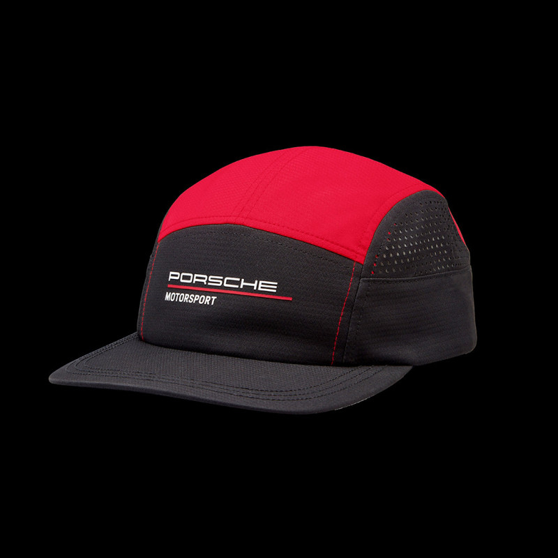 Porsche Hat Motorsport 4 Perforated Black / Red 701210882