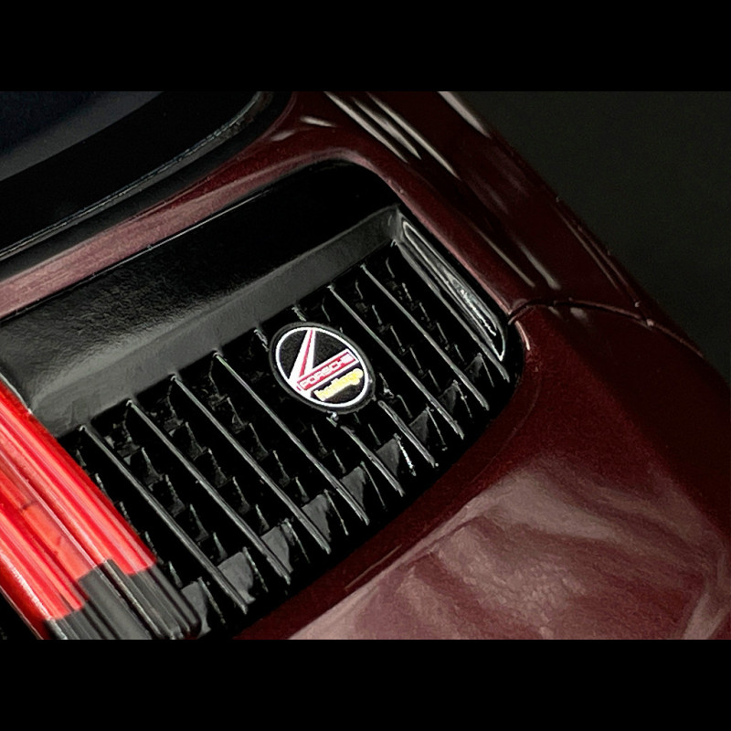 Porsche 911 Targa Heritage 4S Type 992 2020 Cherry Red 1/12 Spark ...