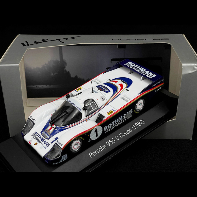RARE - Signée par Norbert Singer - Porsche 956 C vainqueur Le Mans 1982 ...