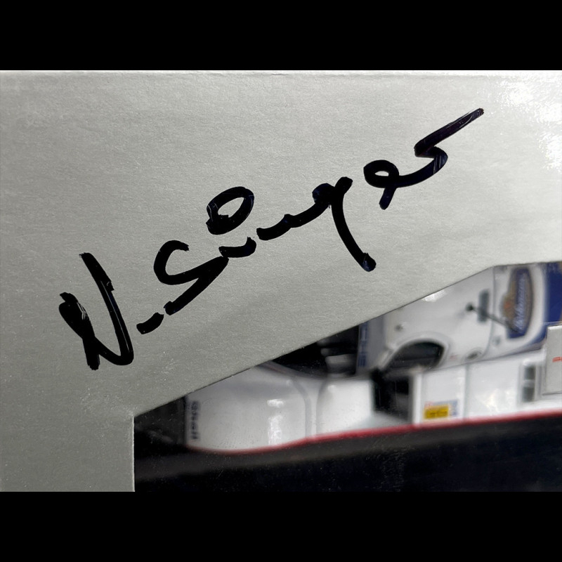 RARE - Hand-Signed by Norbert Singer - Porsche 956 C winner Le Mans ...