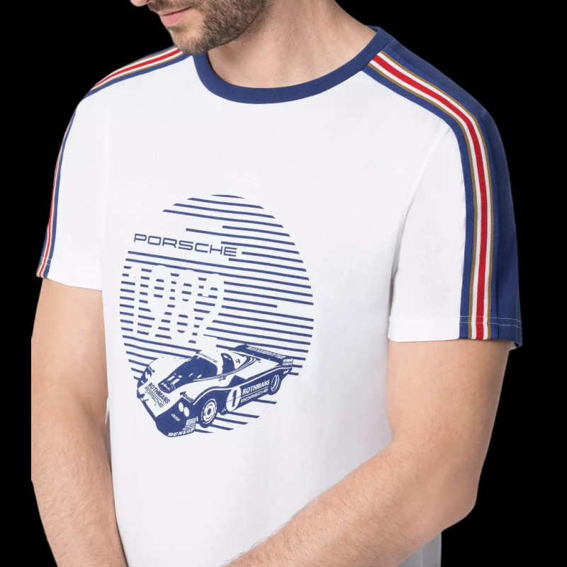 T-Shirt Porsche Rothmans Racing Collection White / Blue / Red ...
