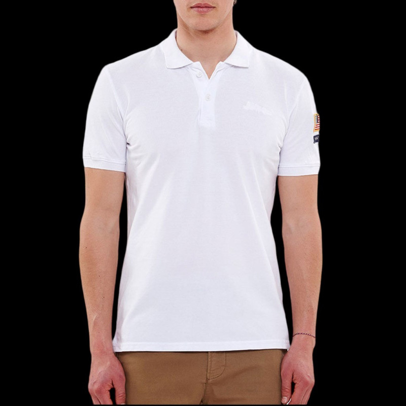 Steve McQueen Polo shirt US Star & Stripes White - Men