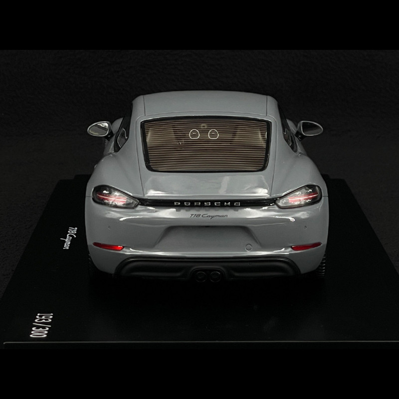 Porsche 718 Cayman Style Edition Type 982 2022 Arctic Grey 1/18 Spark ...