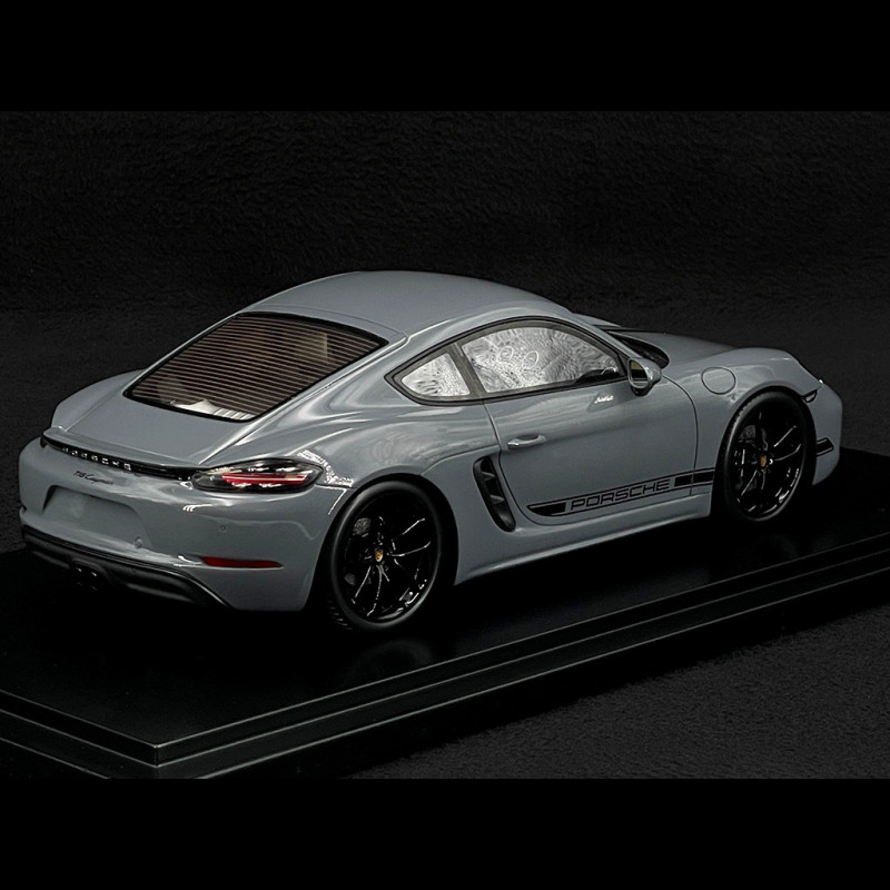 Porsche 718 Cayman Style Edition Type 982 2022 Arctic Grey 1/18 Spark ...