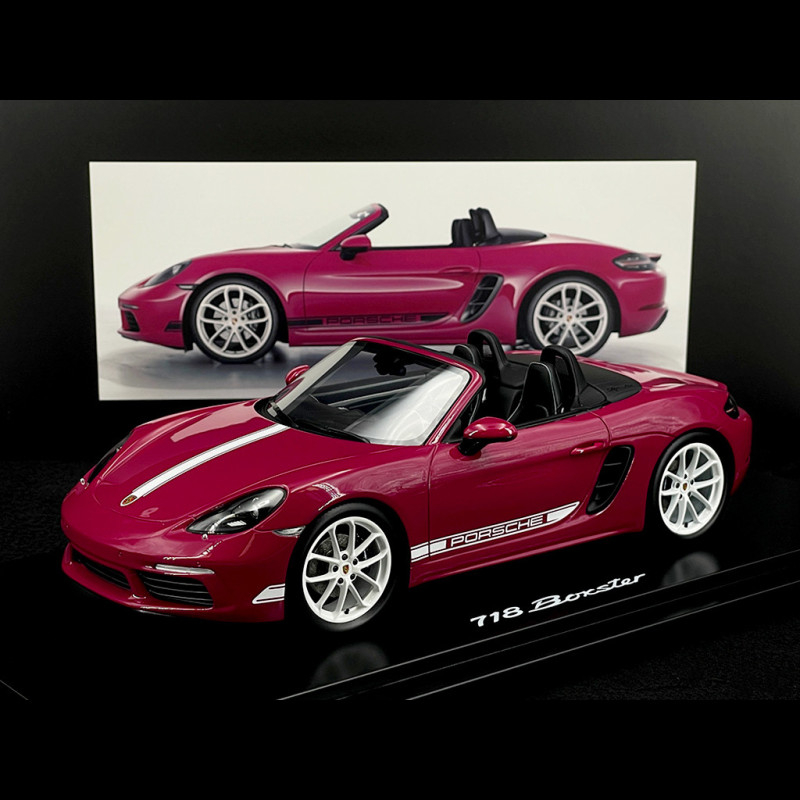 Porsche 718 Boxster Style Edition Type 982 2022 Ruby Red 1/18 Spark ...